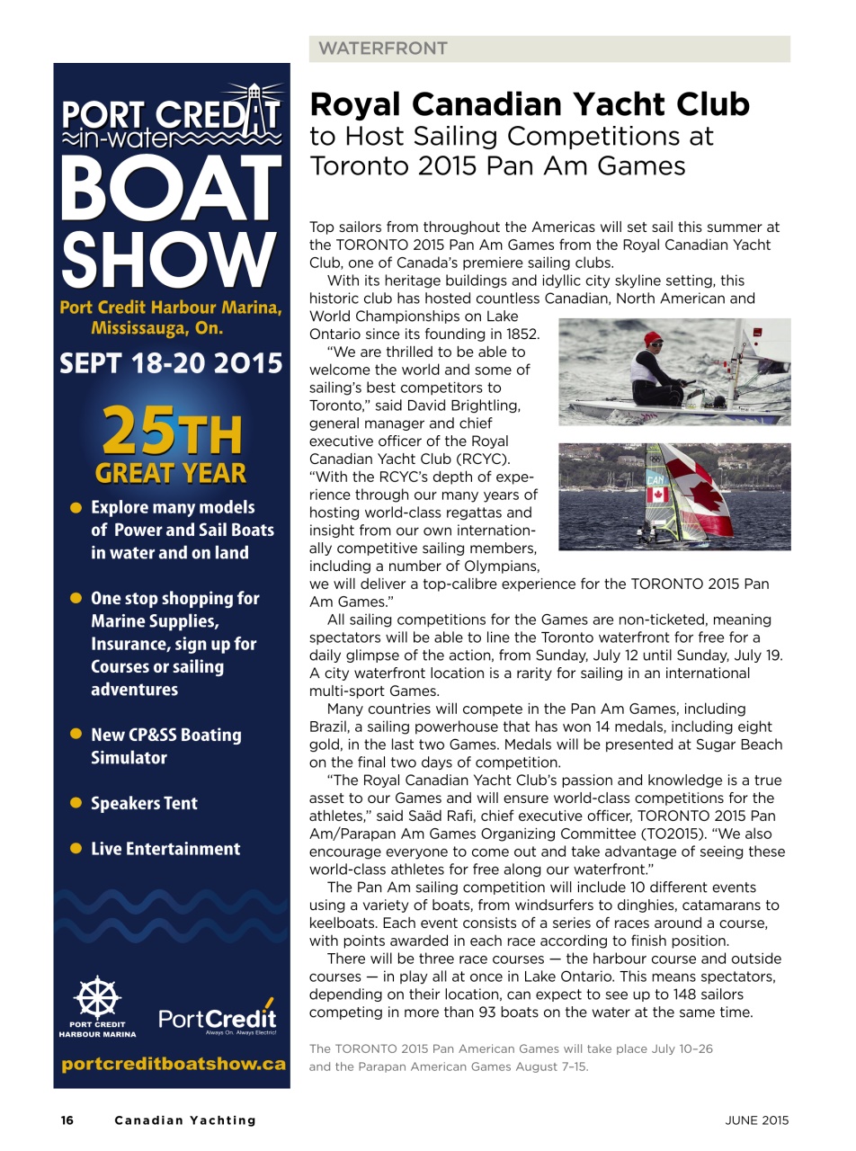 Canadian Boating Magazine - June 2015 Back Issue