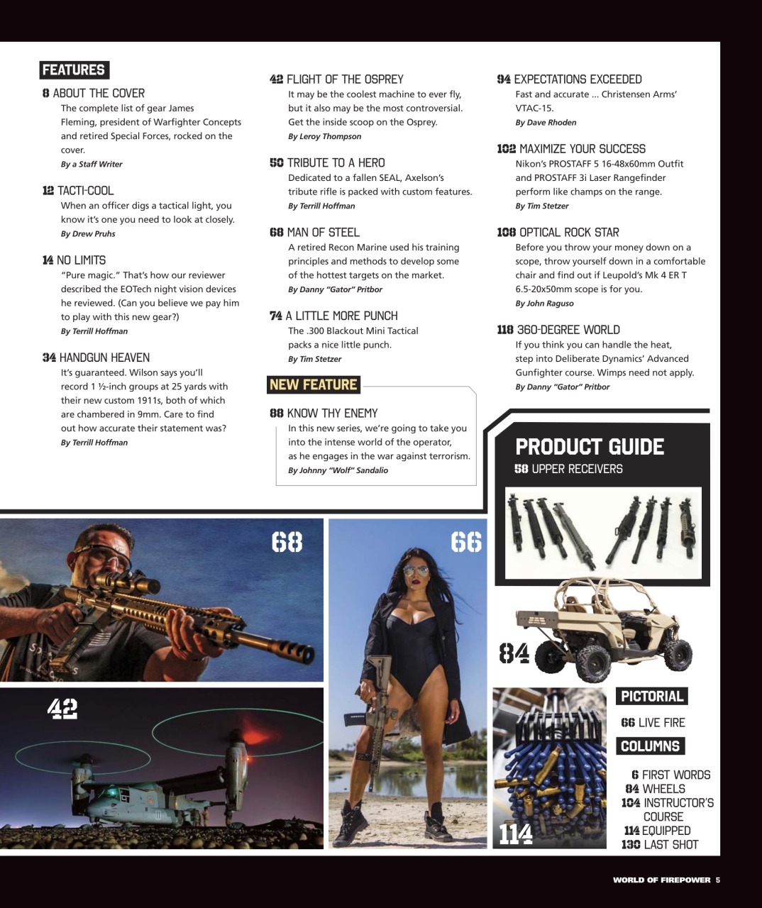 World of Fire Power Magazine - September-October 15 Back Issue