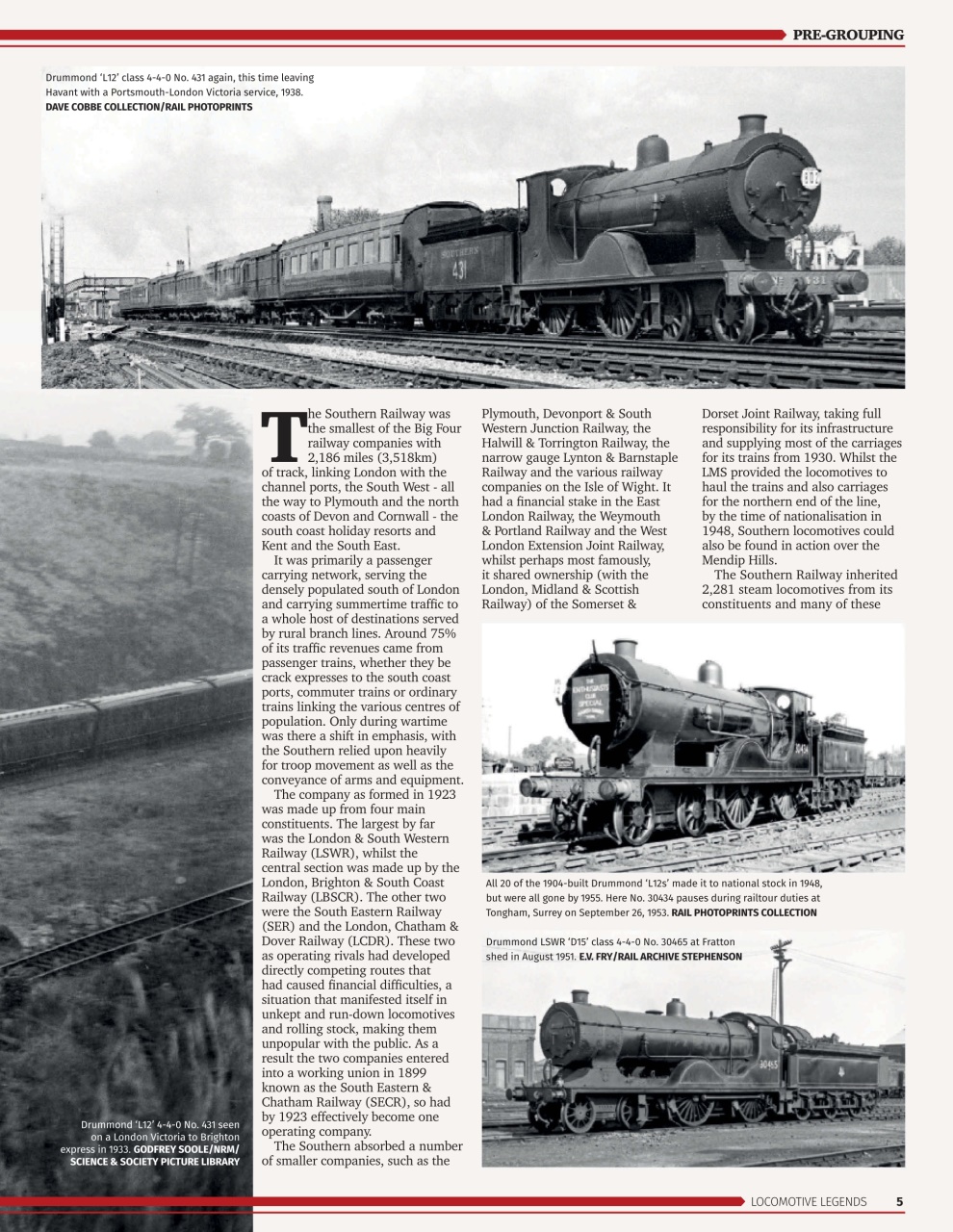 Railways of Britain Magazine - Locomotive Legends 4. SR Express ...