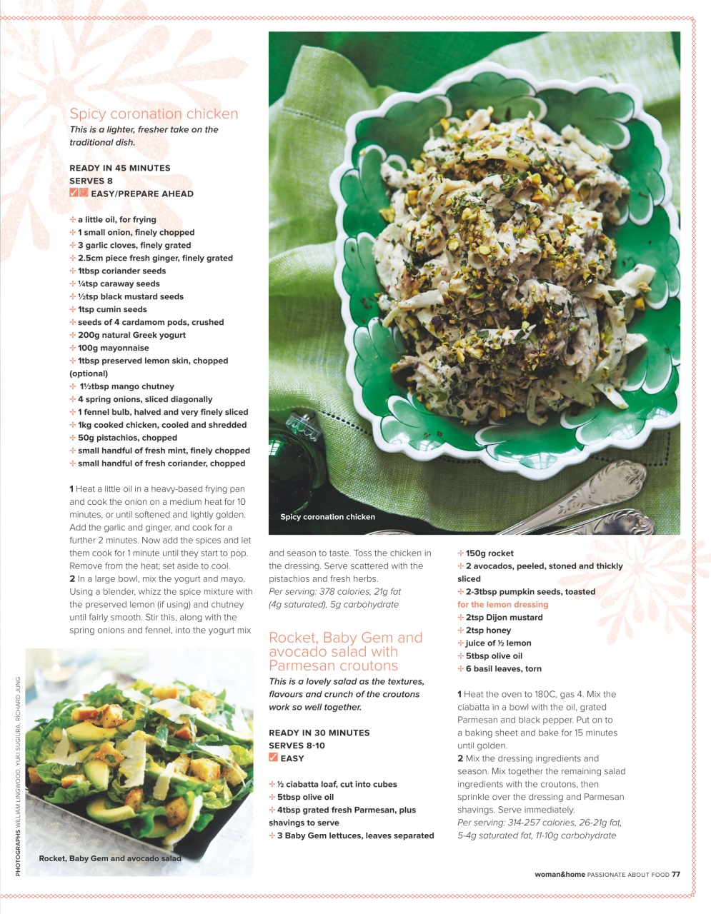 Woman & Home Feel Good Food Magazine - Pre-Christmas Diet Back Issue