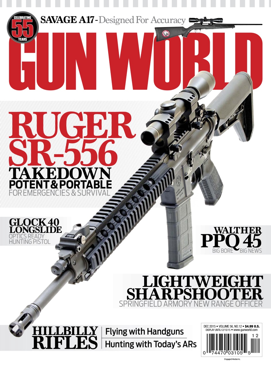 Gun World Magazine - December 2015 Back Issue