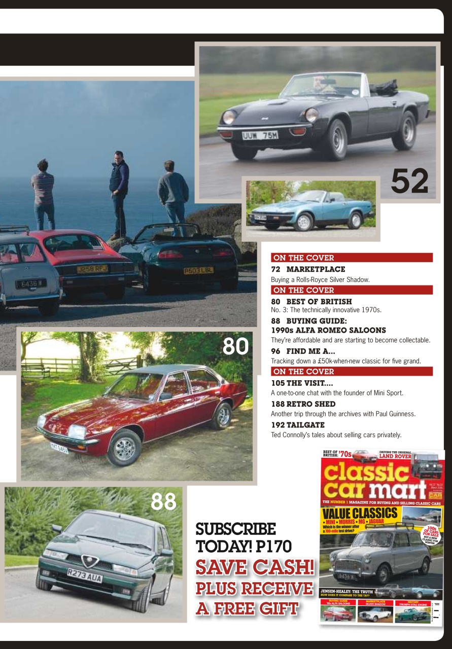 Classic Car Mart Magazine - Vol. 22 No. 3 Value Classics Back Issue