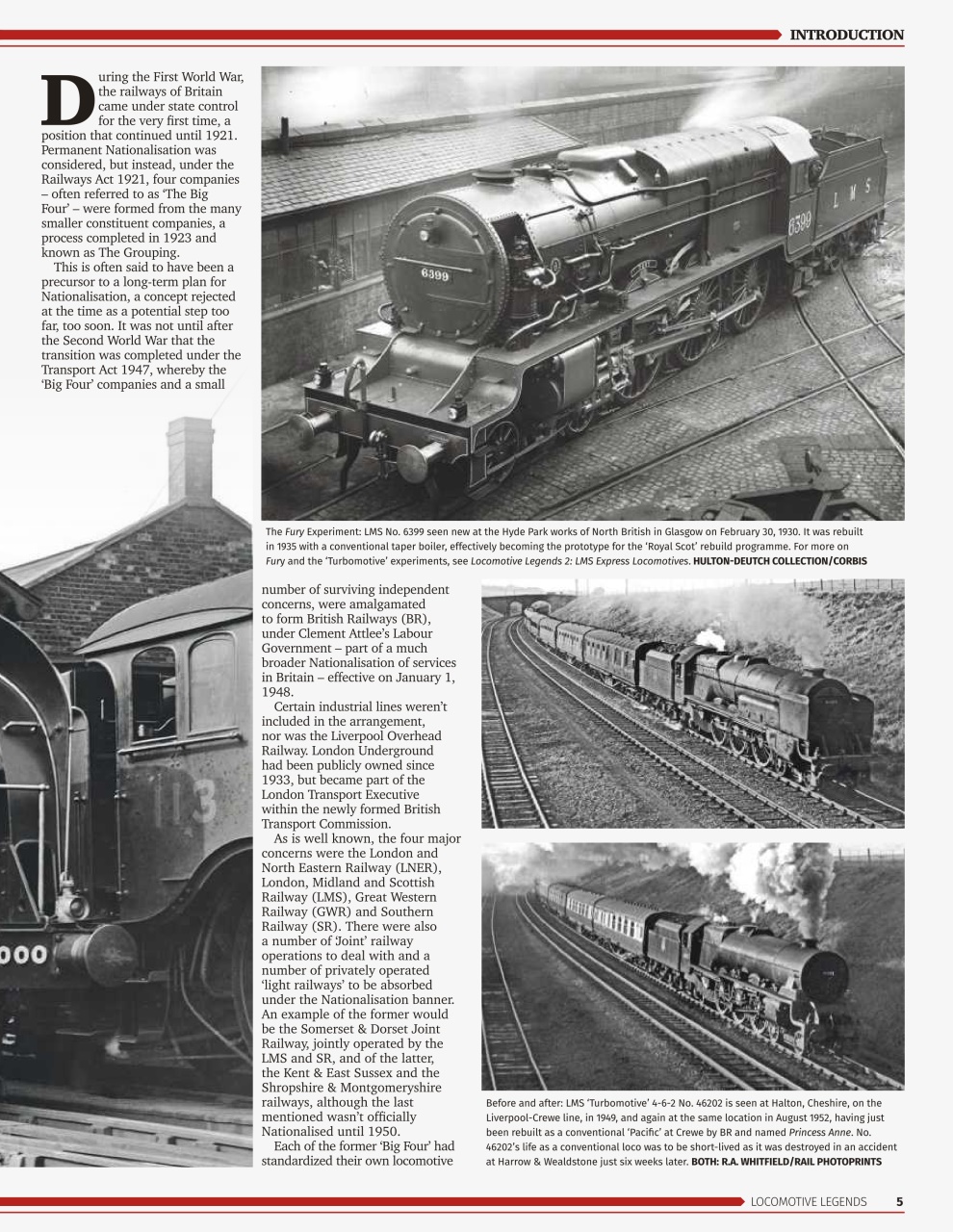 Railways of Britain Magazine - Locomotive Legends: 5. BR Express ...
