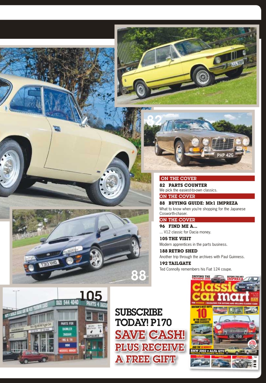Classic Car Mart Magazine - Vol. 22 No. 6 Britains Best Buys Back Issue