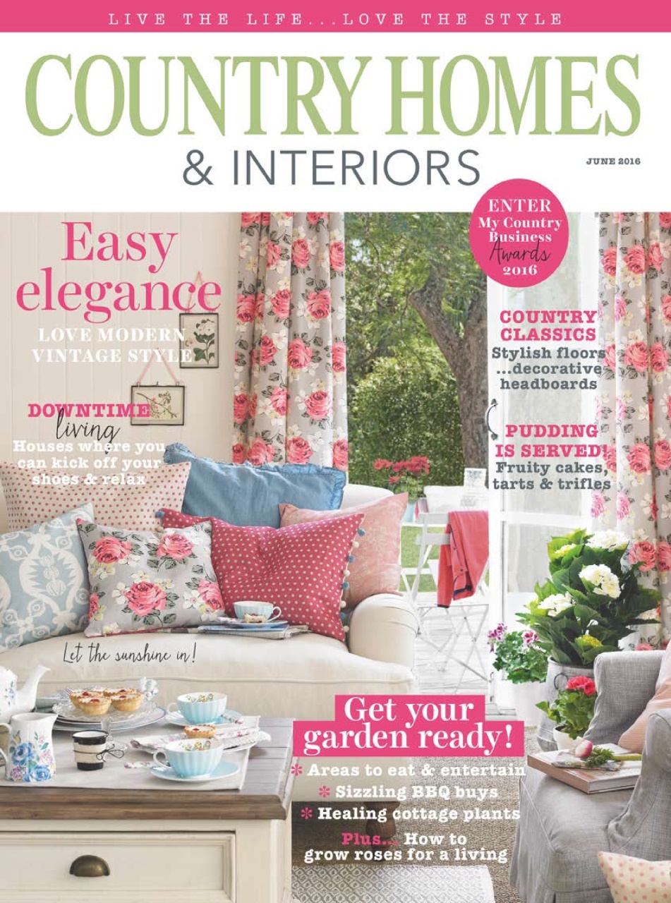 Country Homes & Interiors Magazine - June 2016 Back Issue