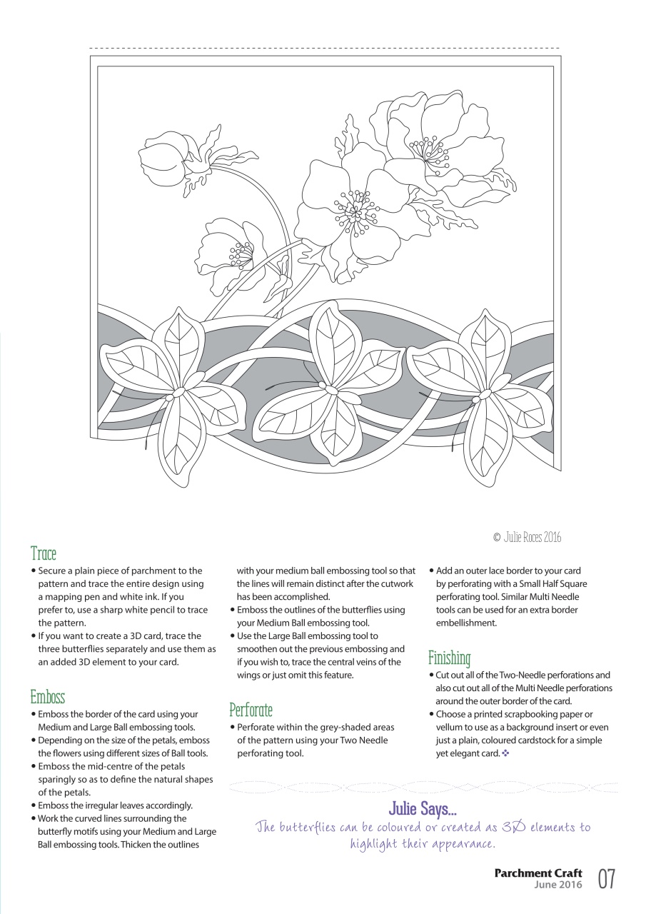 Parchment Craft Techniques Book Vol.1 - Beginner's Guide To Tracing ...
