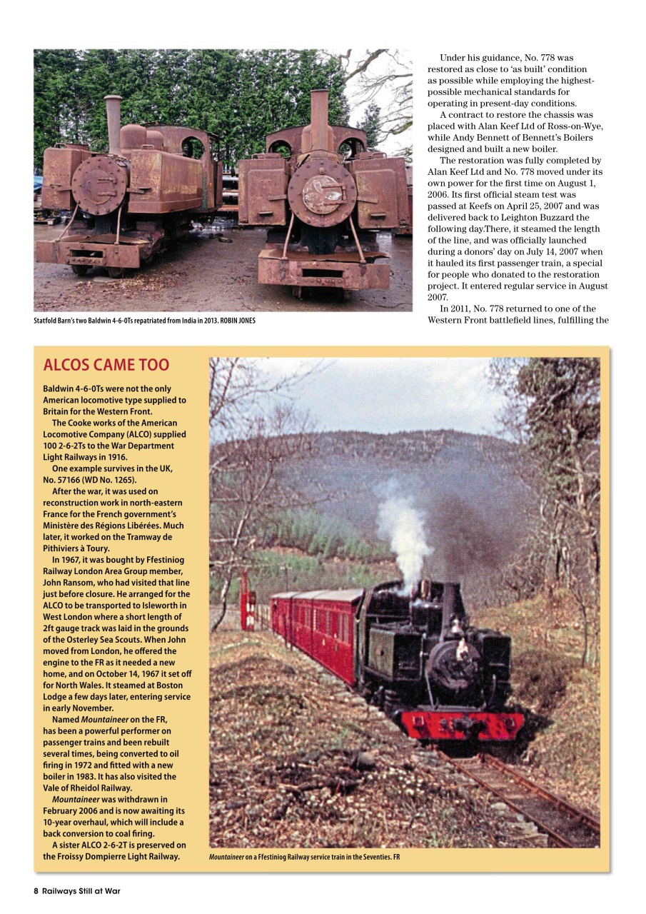 Rail Express Magazine - Railways Still at War Special Issue