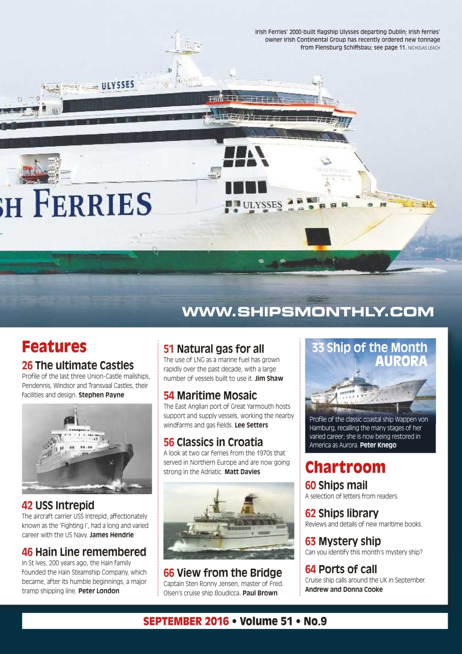 Ships Monthly Magazine - No. 621 - Celebrating 40 Years Back Issue