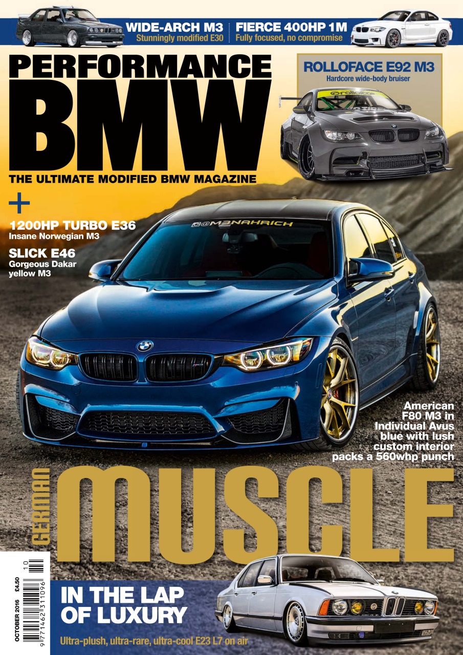 Performance BMW Magazine - October 2016 Back Issue