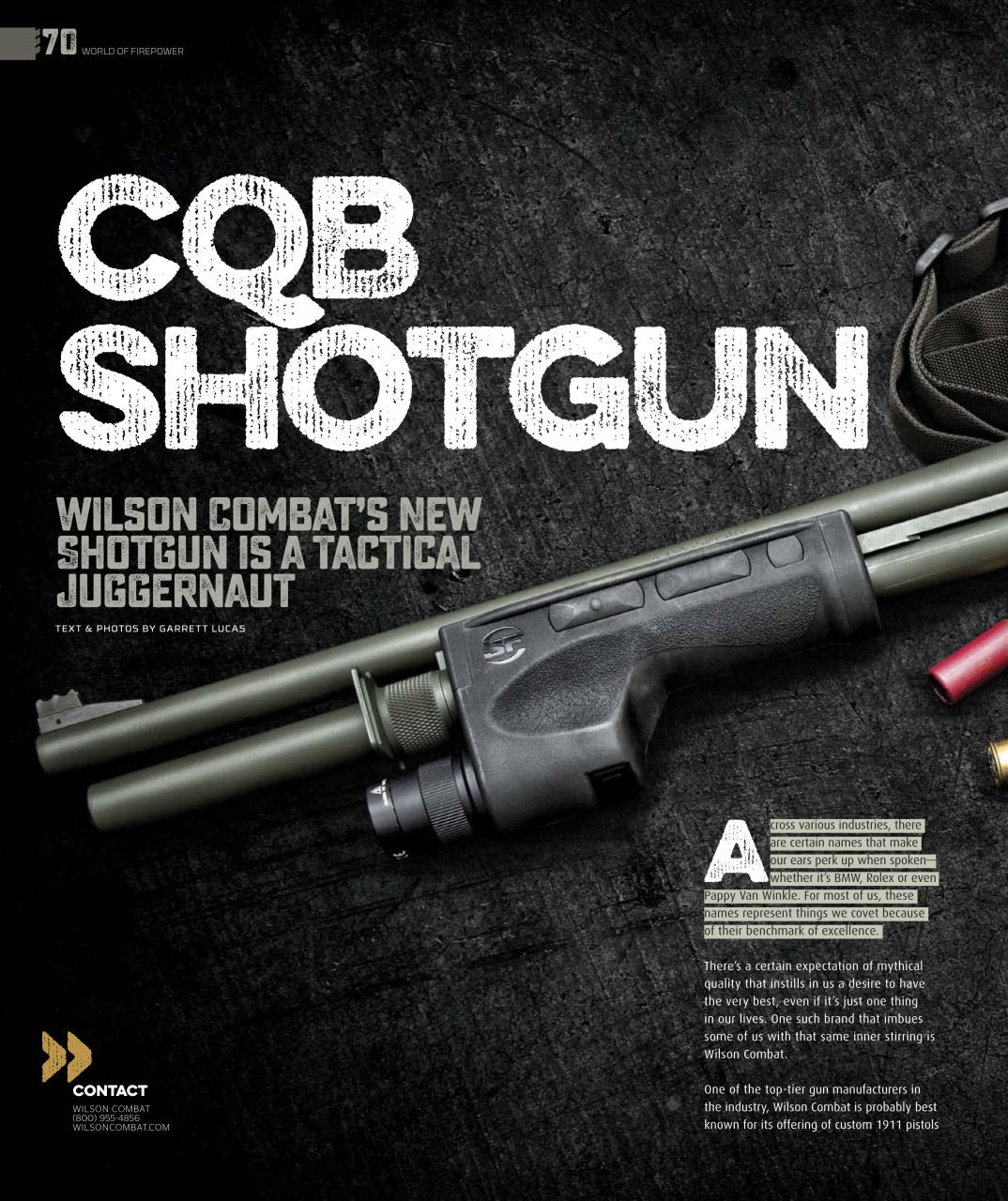 World of Fire Power Magazine - Sep/Oct 2016 Back Issue