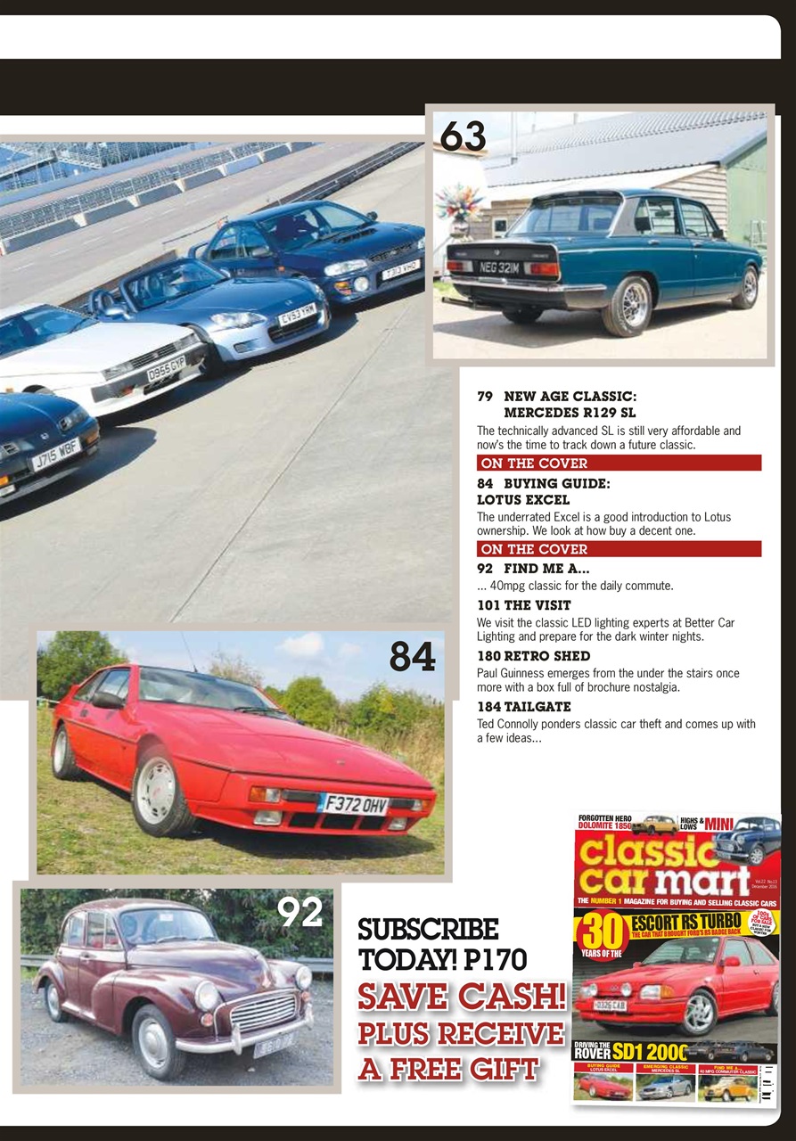 Classic Car Mart Magazine - Vol.22 No.13 - 50 Years of the Escort RS ...
