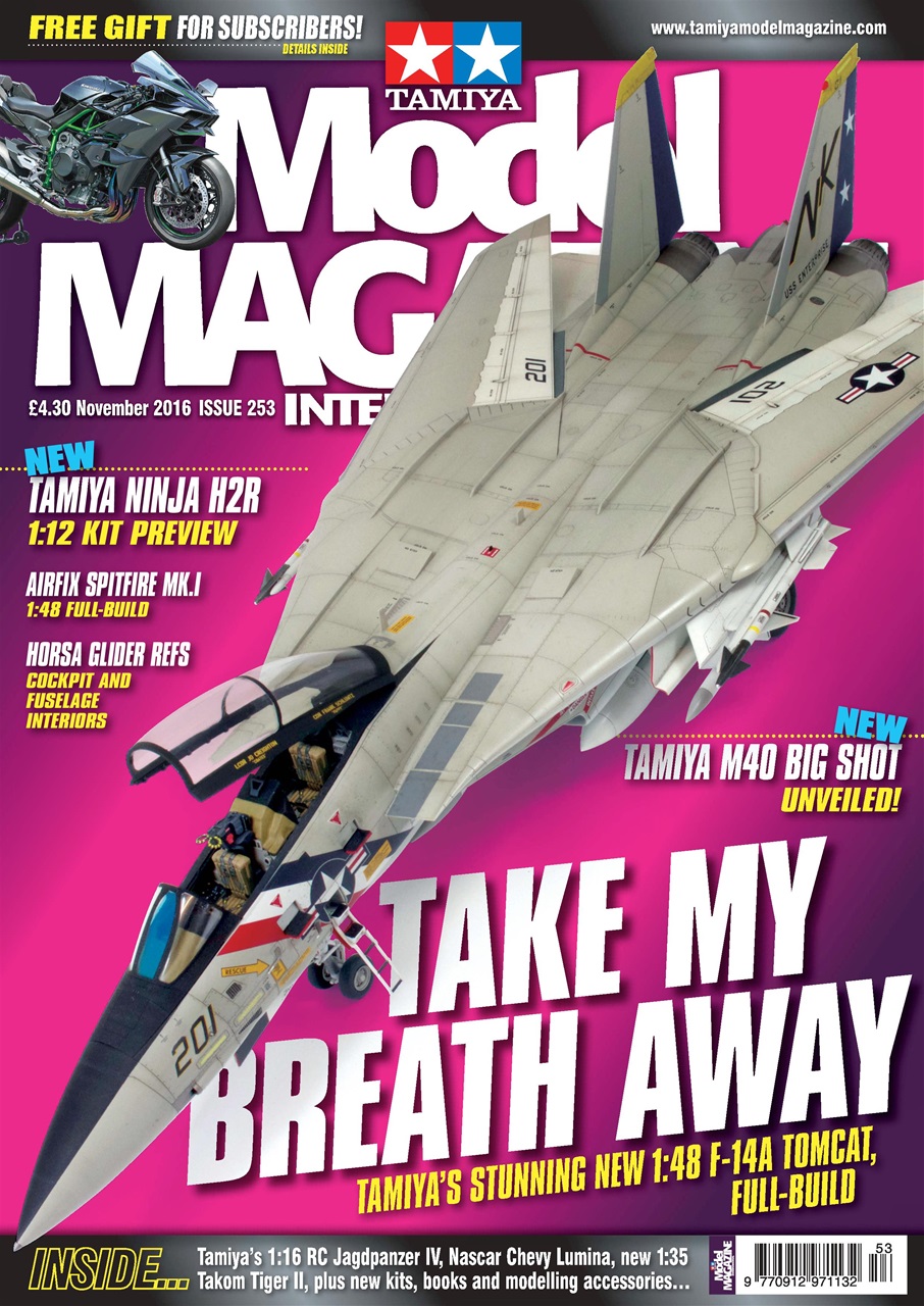 Tamiya Model Magazine - 253 Back Issue