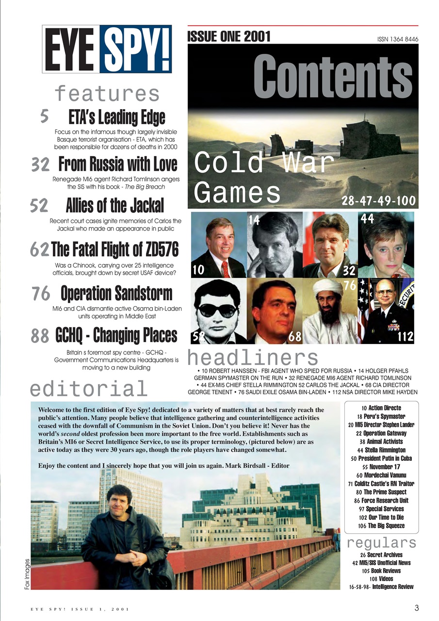 Eye Spy Magazine - Special 1 Special Issue