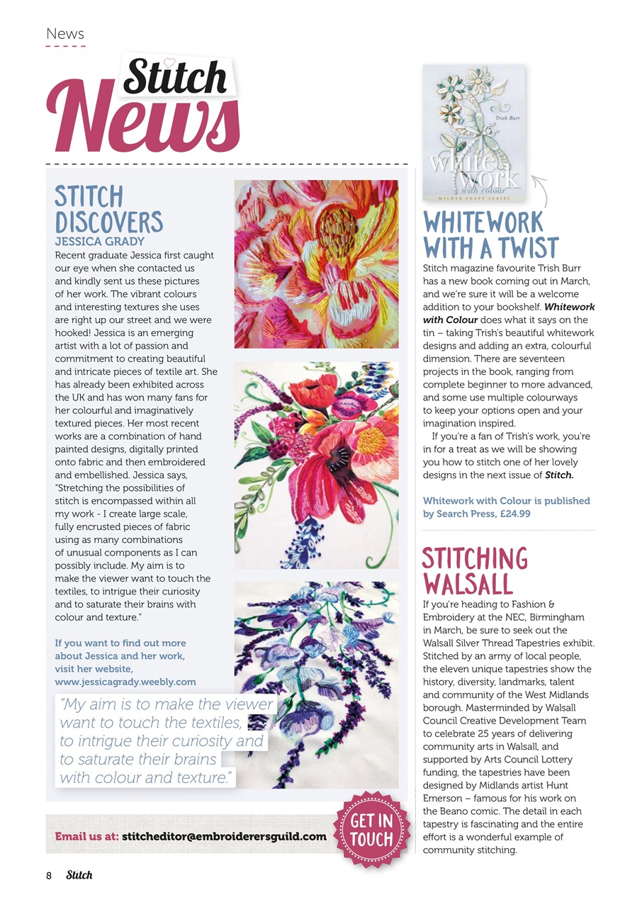 Stitch magazine - February/March 2017 Back Issue