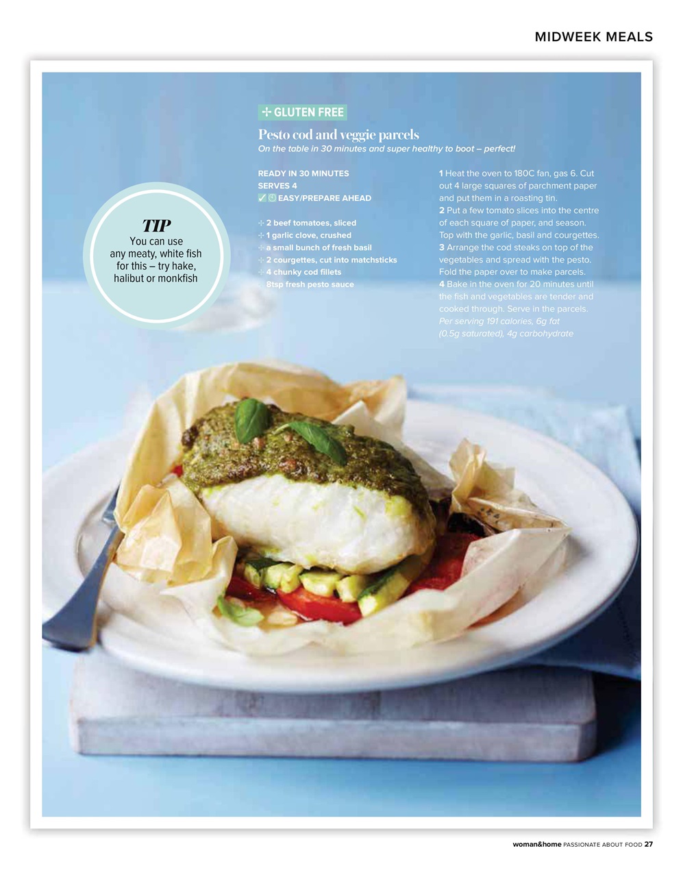 Woman & Home Feel Good Food Magazine - Spring 2017 Zurück Ausgabe