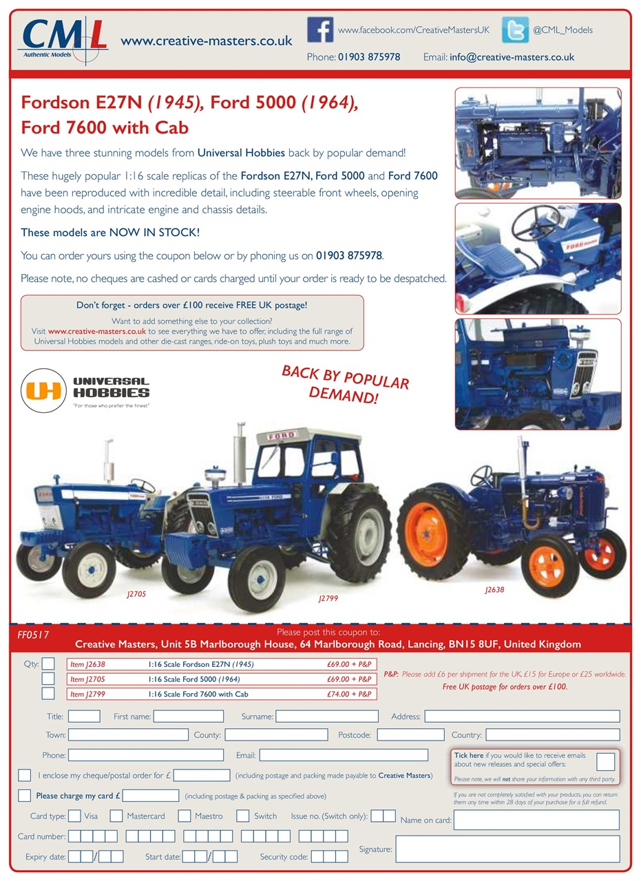 Ford & Fordson Magazine - No. 78 Roadless 75 Back Issue