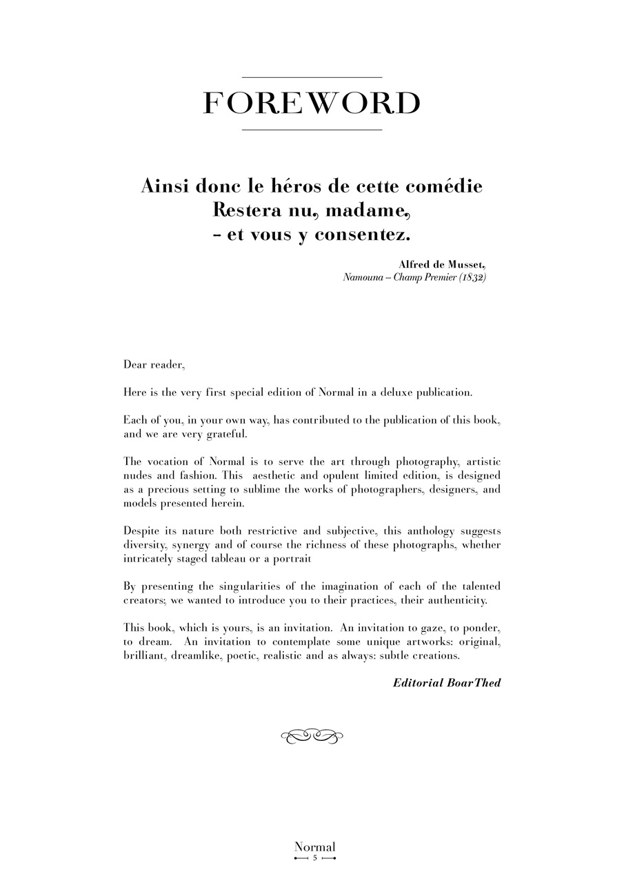 Normal Magazine - n°1 Part 2 - English Back Issue