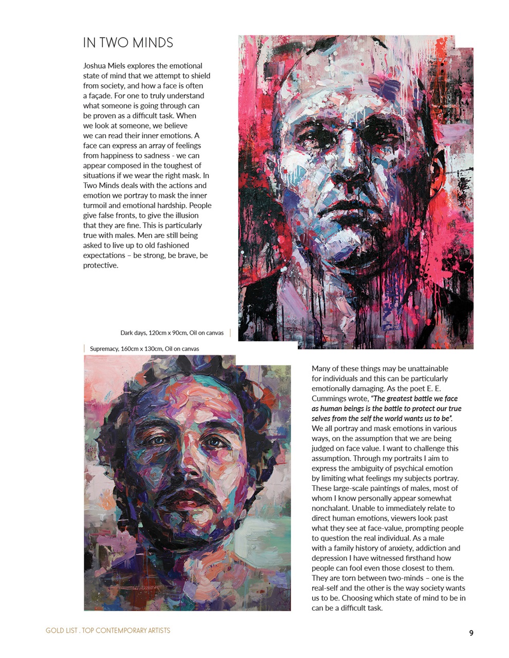 Art Market Magazine - GOLD LIST - Top Contemporary Artists of Today ...