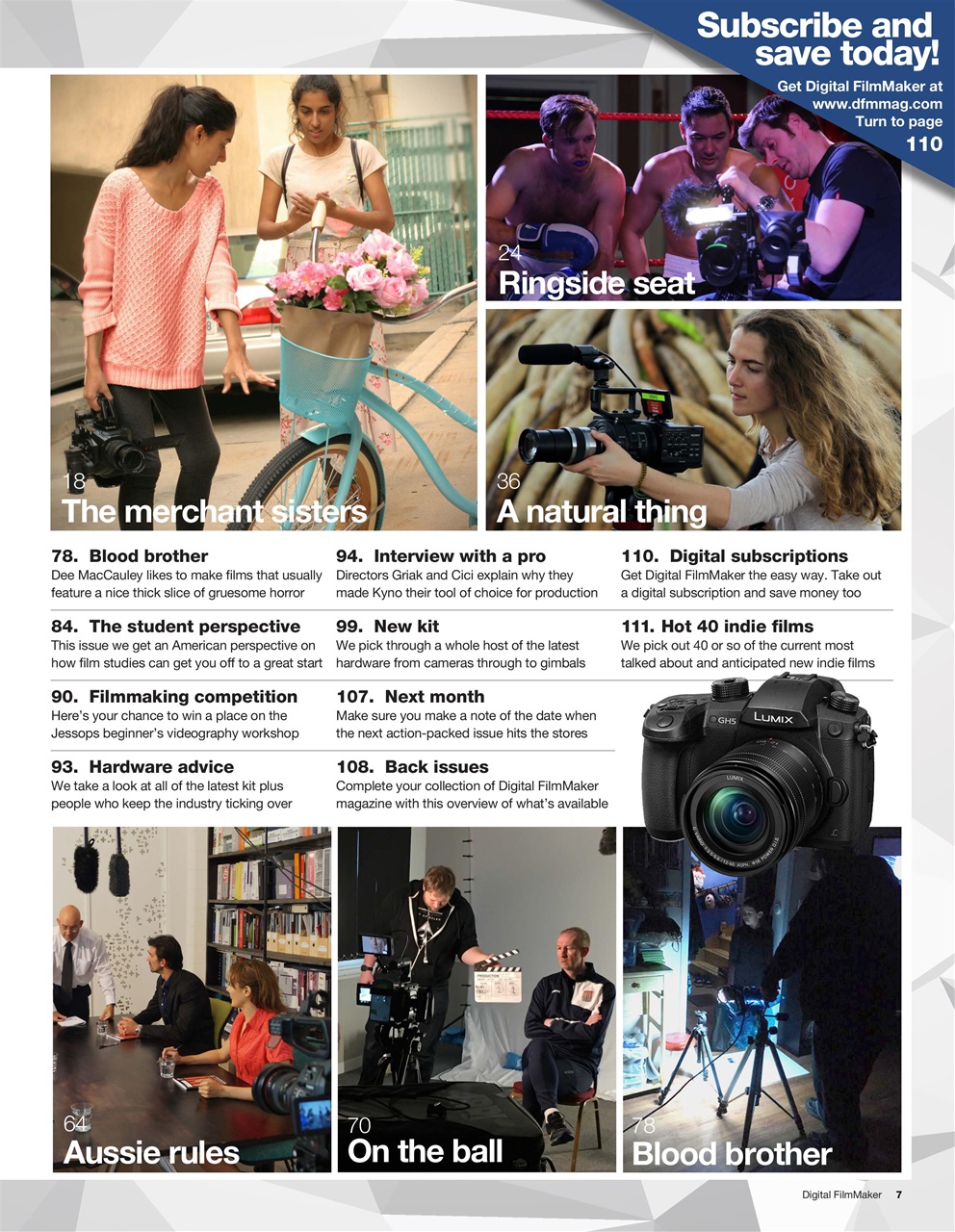 Digital FilmMaker Magazine - DFM Issue 45 Back Issue