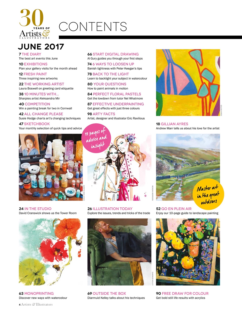 Artists & Illustrators Magazine - June 2017 Back Issue