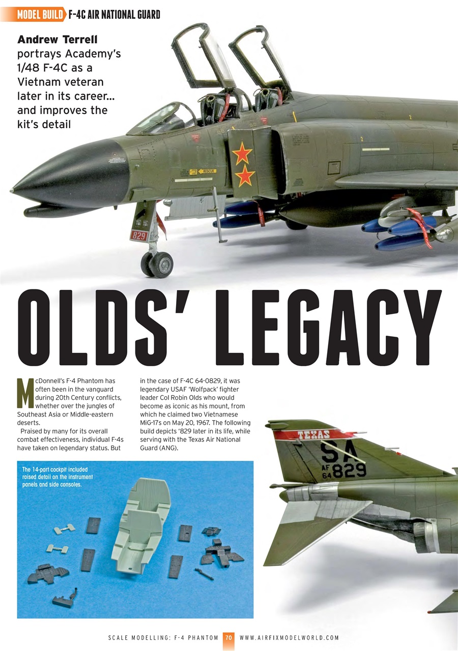Airfix Model World Magazine - Scale Modelling: F-4 Phantom Special Issue