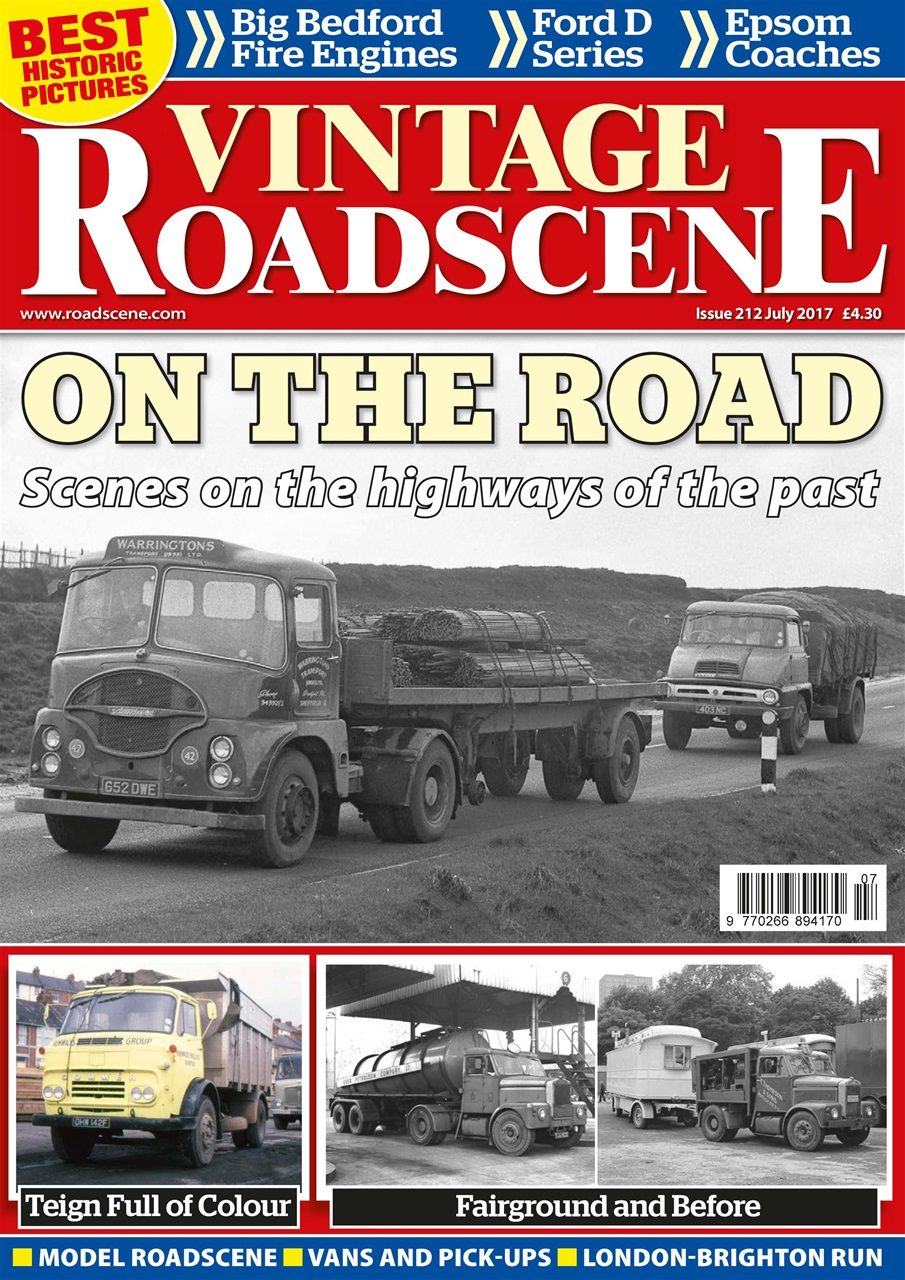 Vintage Roadscene Magazine - No. 212 On the Road Back Issue