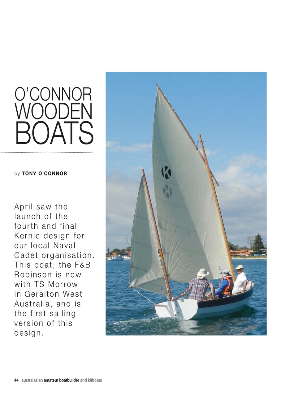 Australian Amateur Boat Builder Magazine - AABB 98 Back Issue