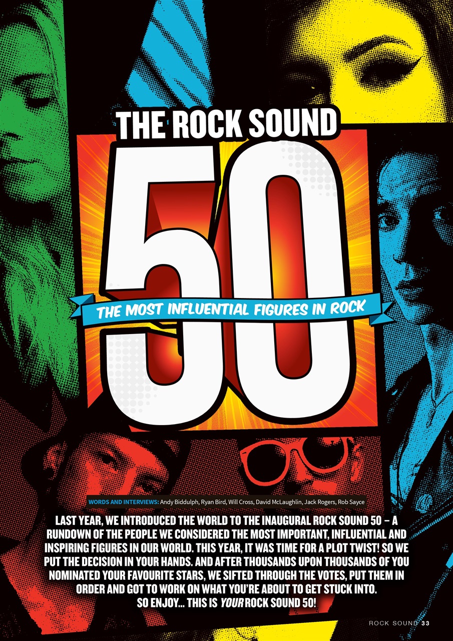 Rock Sound Magazine - The Rock Sound 50 - 228 Back Issue