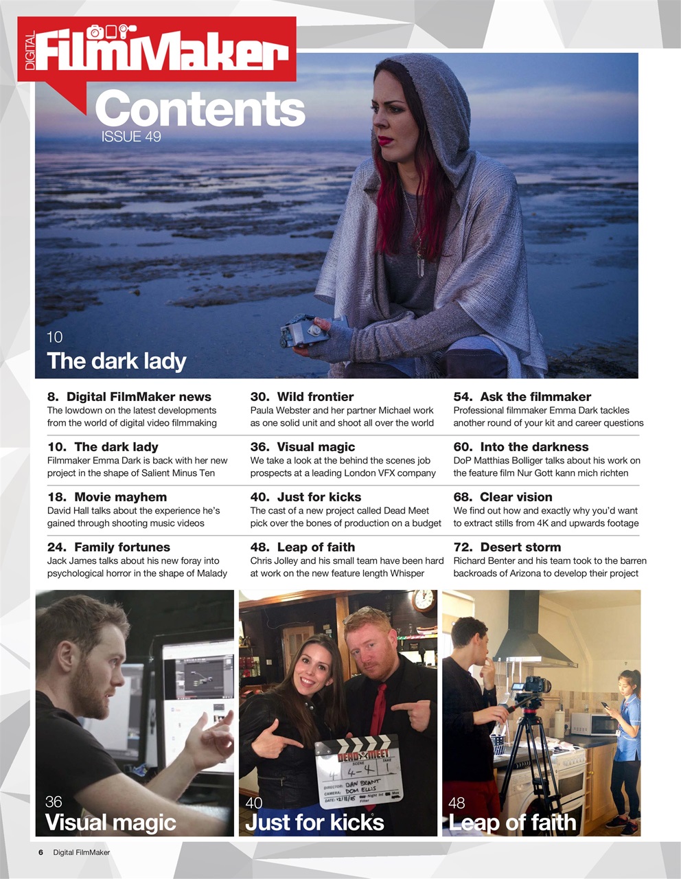 Digital FilmMaker Magazine - DFM Issue 49 Back Issue