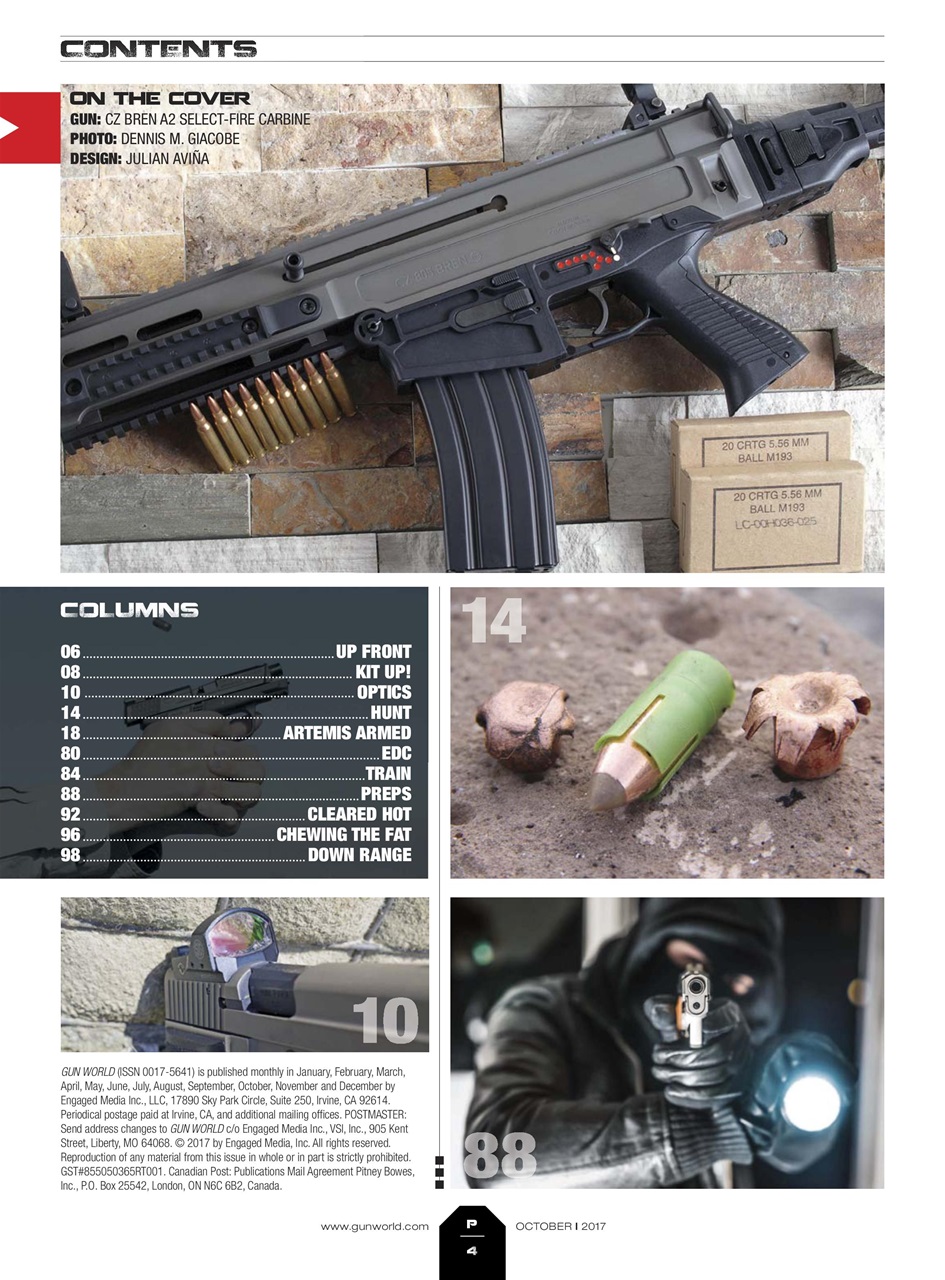 Gun World Magazine - October 2017 Back Issue
