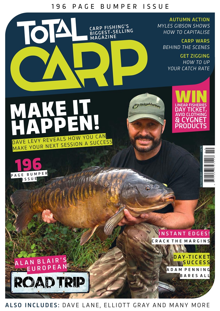 Total Carp Magazine - October 2017 Back Issue