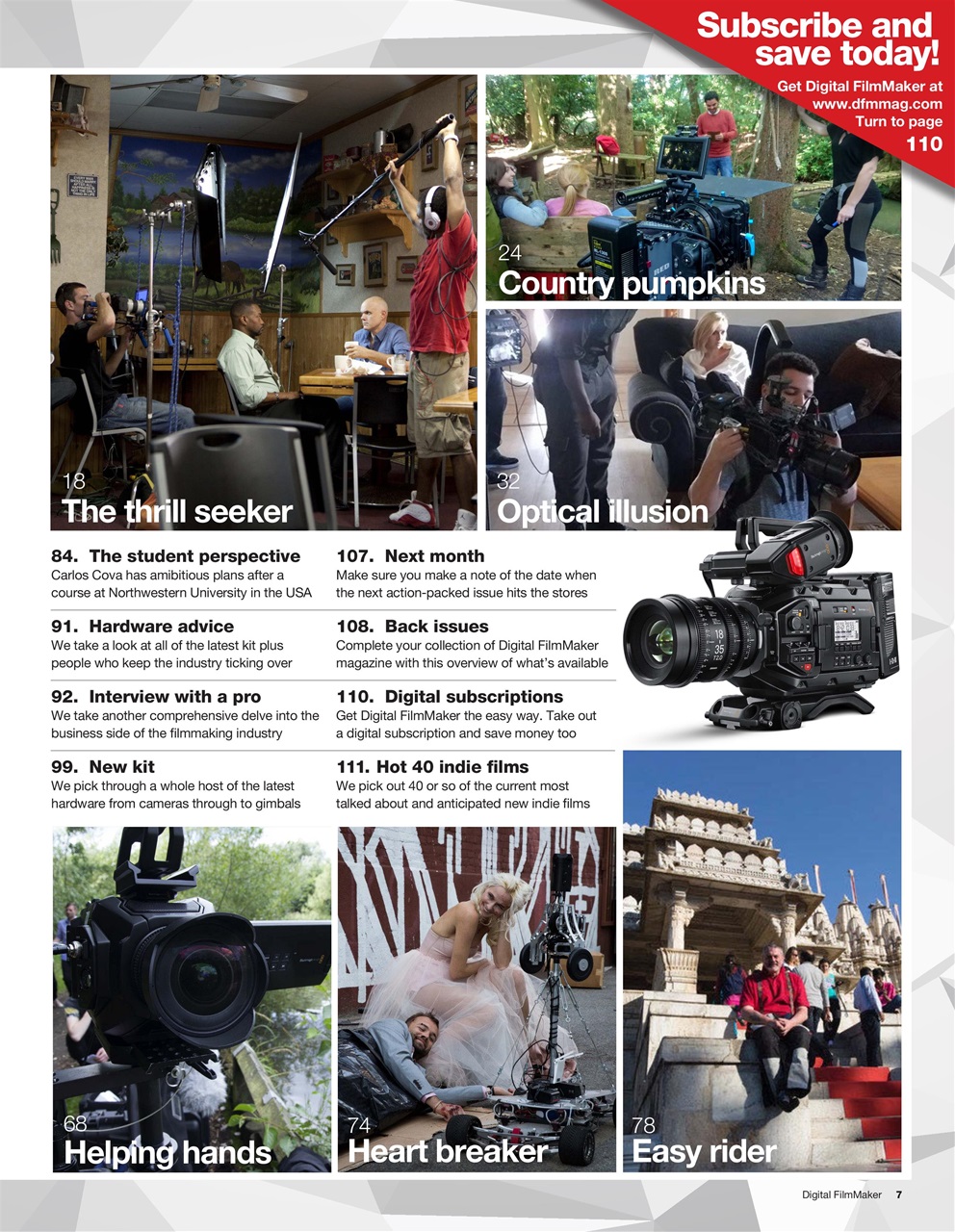 Digital FilmMaker Magazine - DFM Issue 51 Back Issue