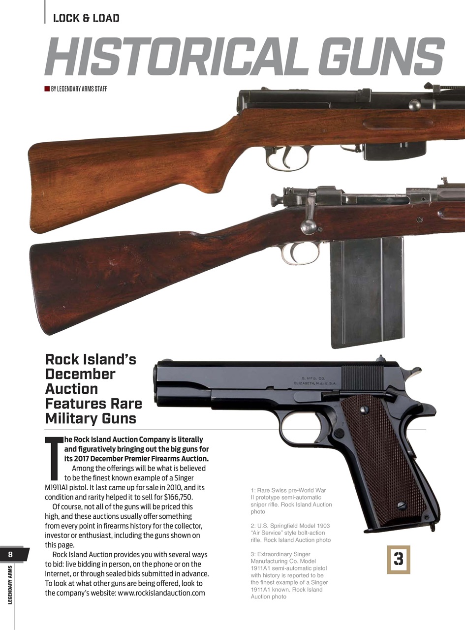 World of Fire Power Magazine - Legendary Arms Winter/Spring 2017 ...