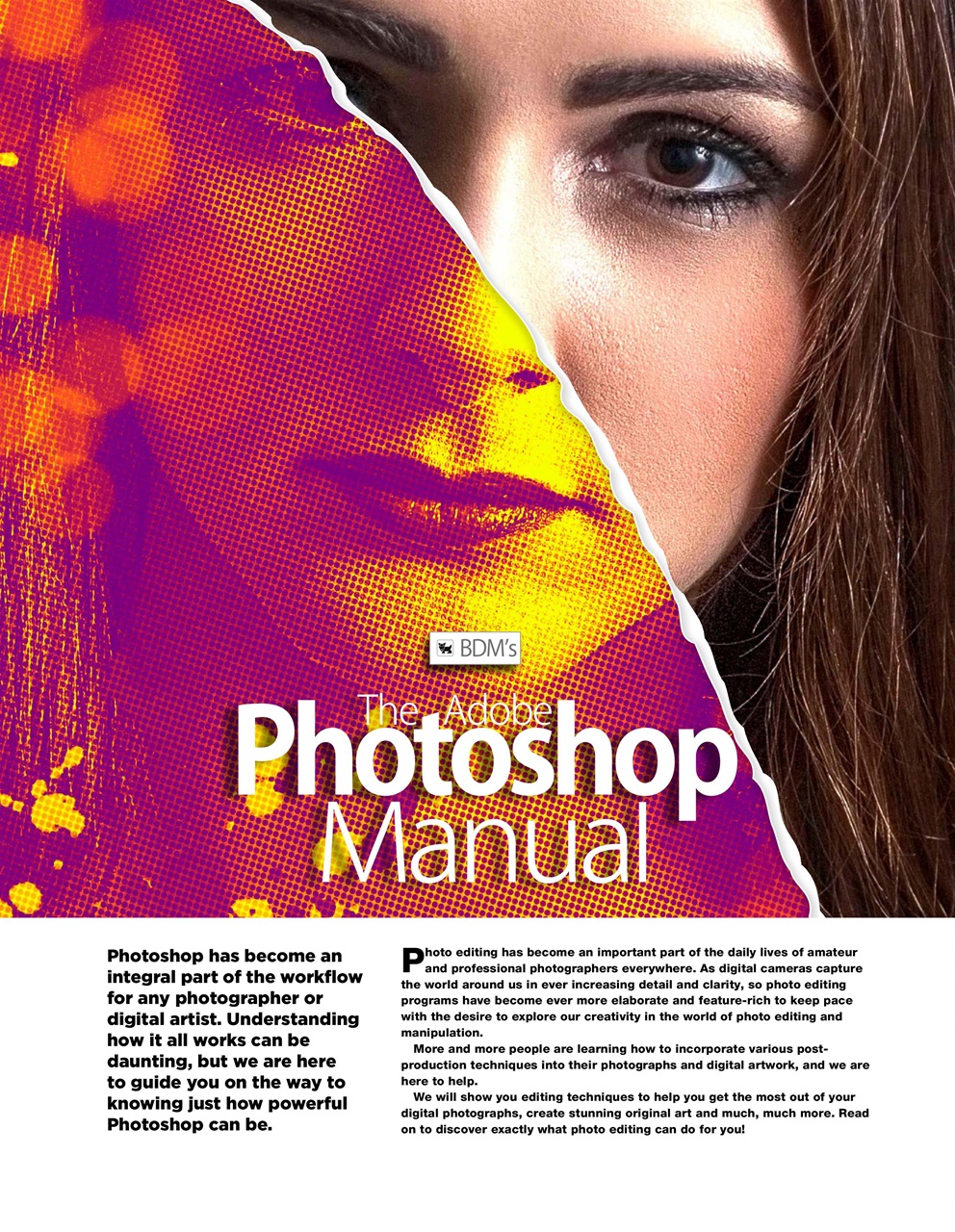 Adobe Photoshop The Complete Guide Magazine Adobe Photoshop Manual Back Issue