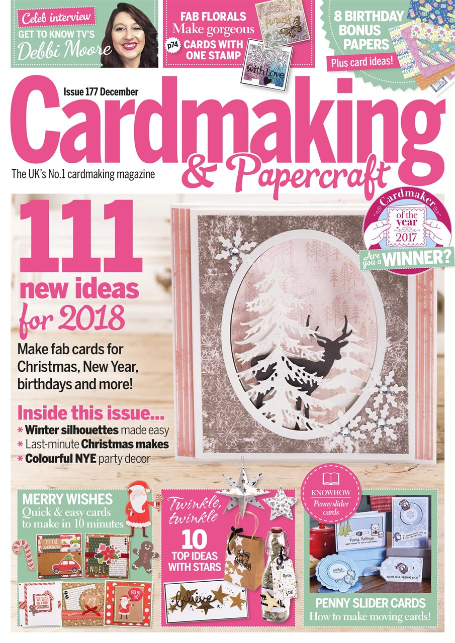 Cardmaking & Papercraft Magazine - December 2018 Back Issue