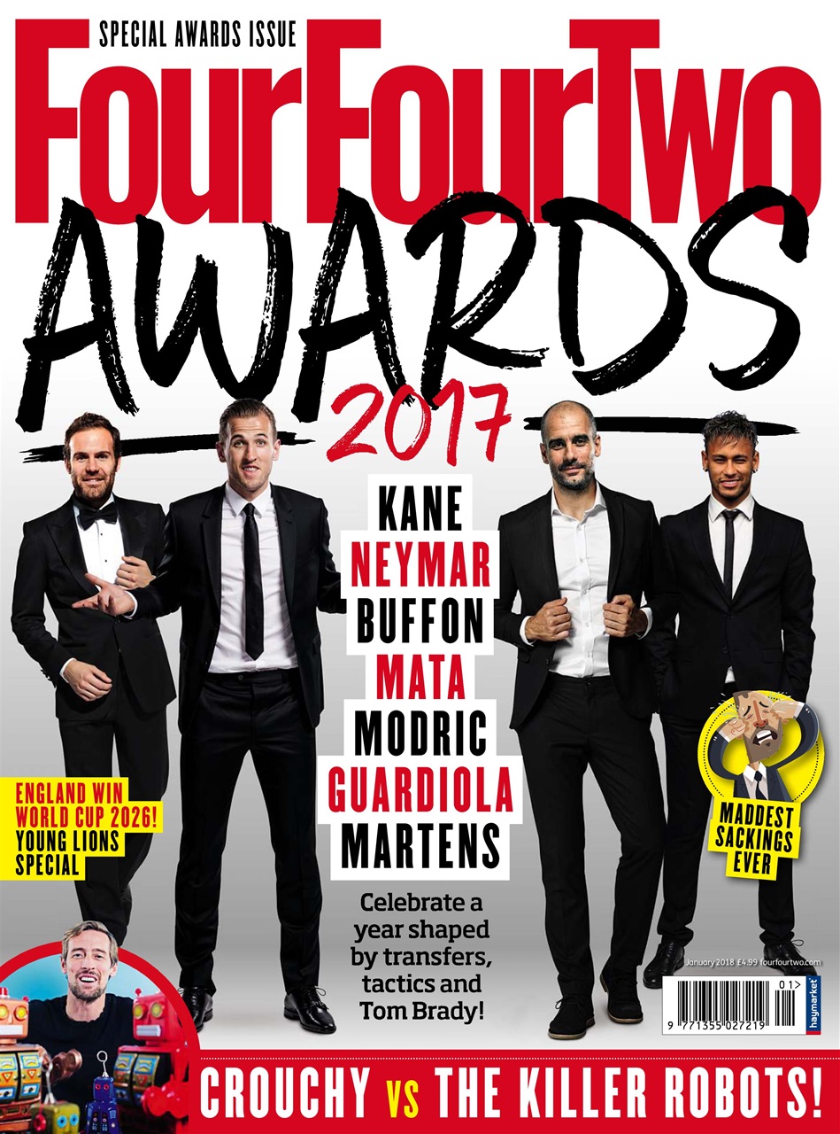 FourFourTwo Magazine - January 2018 Back Issue