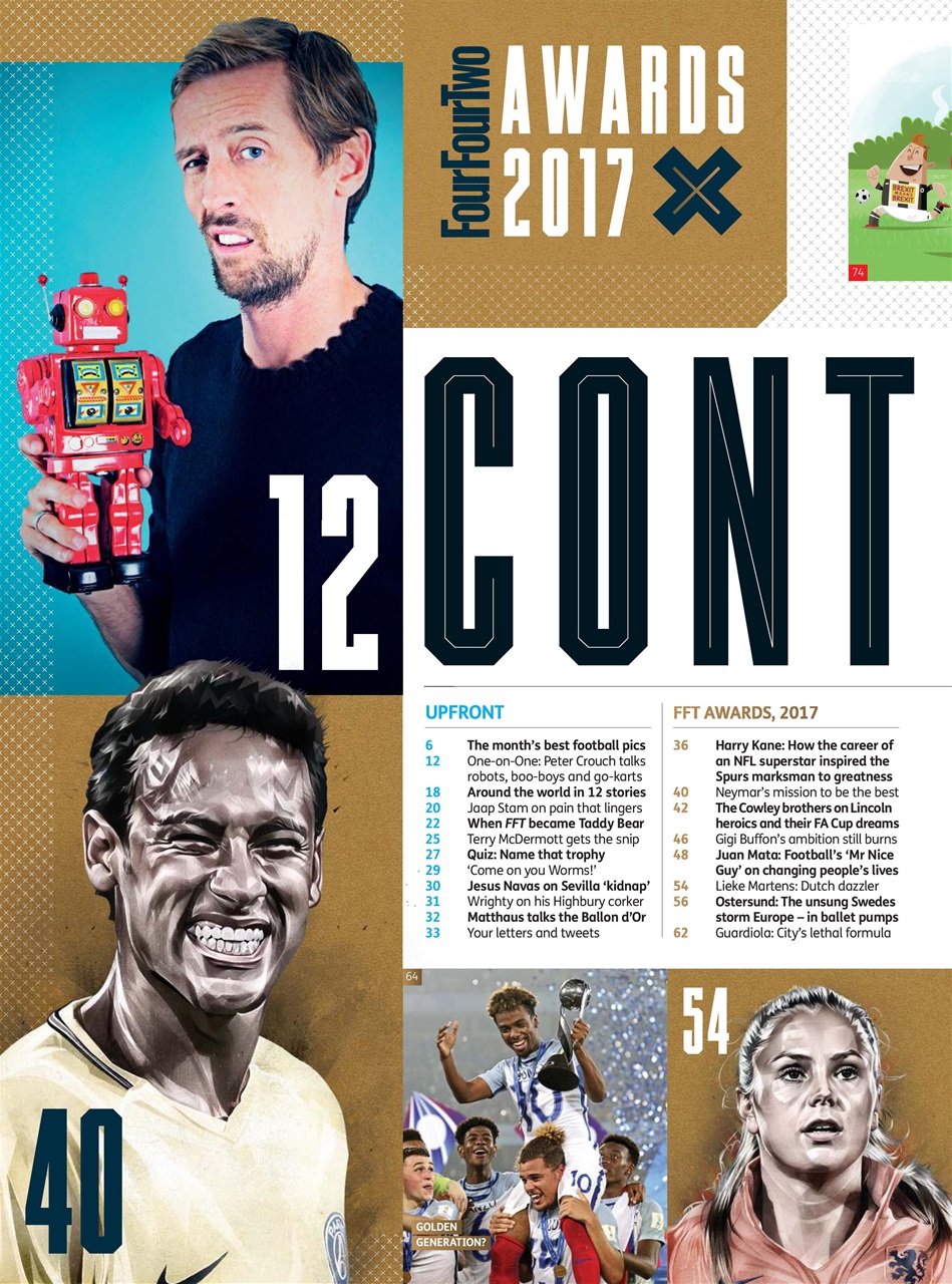 FourFourTwo Magazine - January 2018 Back Issue