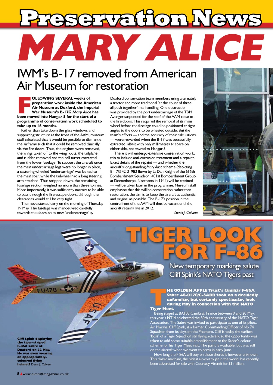 Classic Aircraft Magazine - July 2011 Back Issue