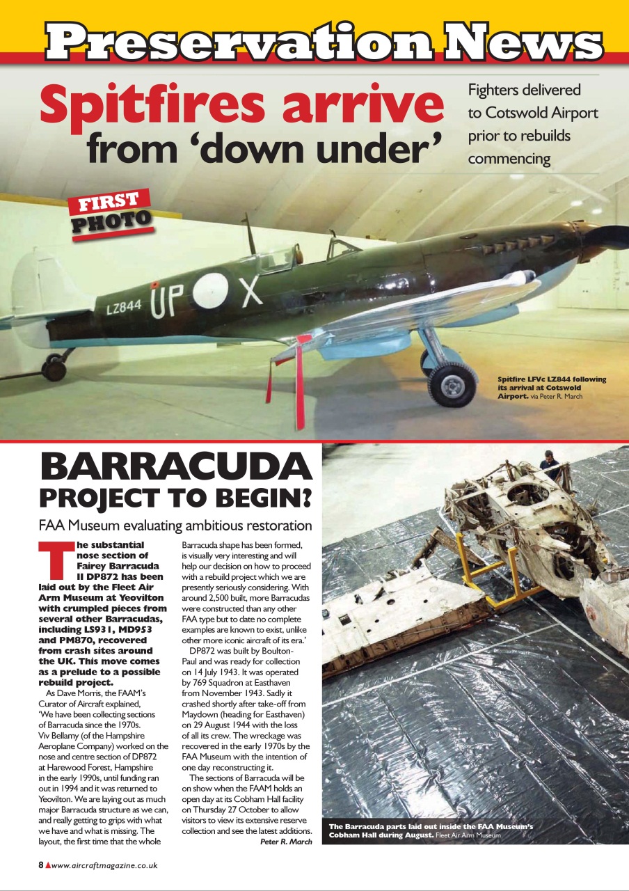 Classic Aircraft Magazine - October 2011 Back Issue