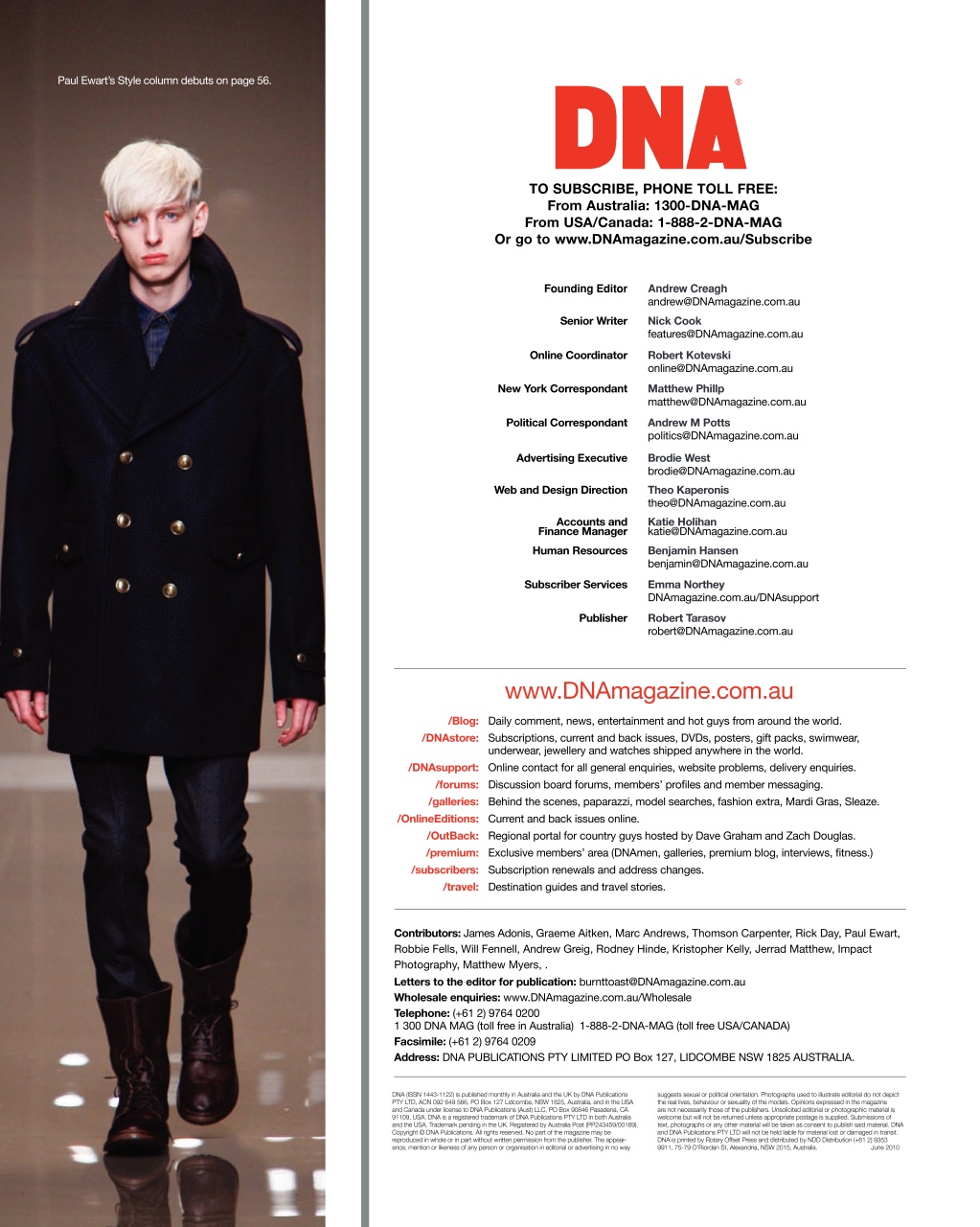 DNA Magazine - DNA #125 - Fashion Back Issue
