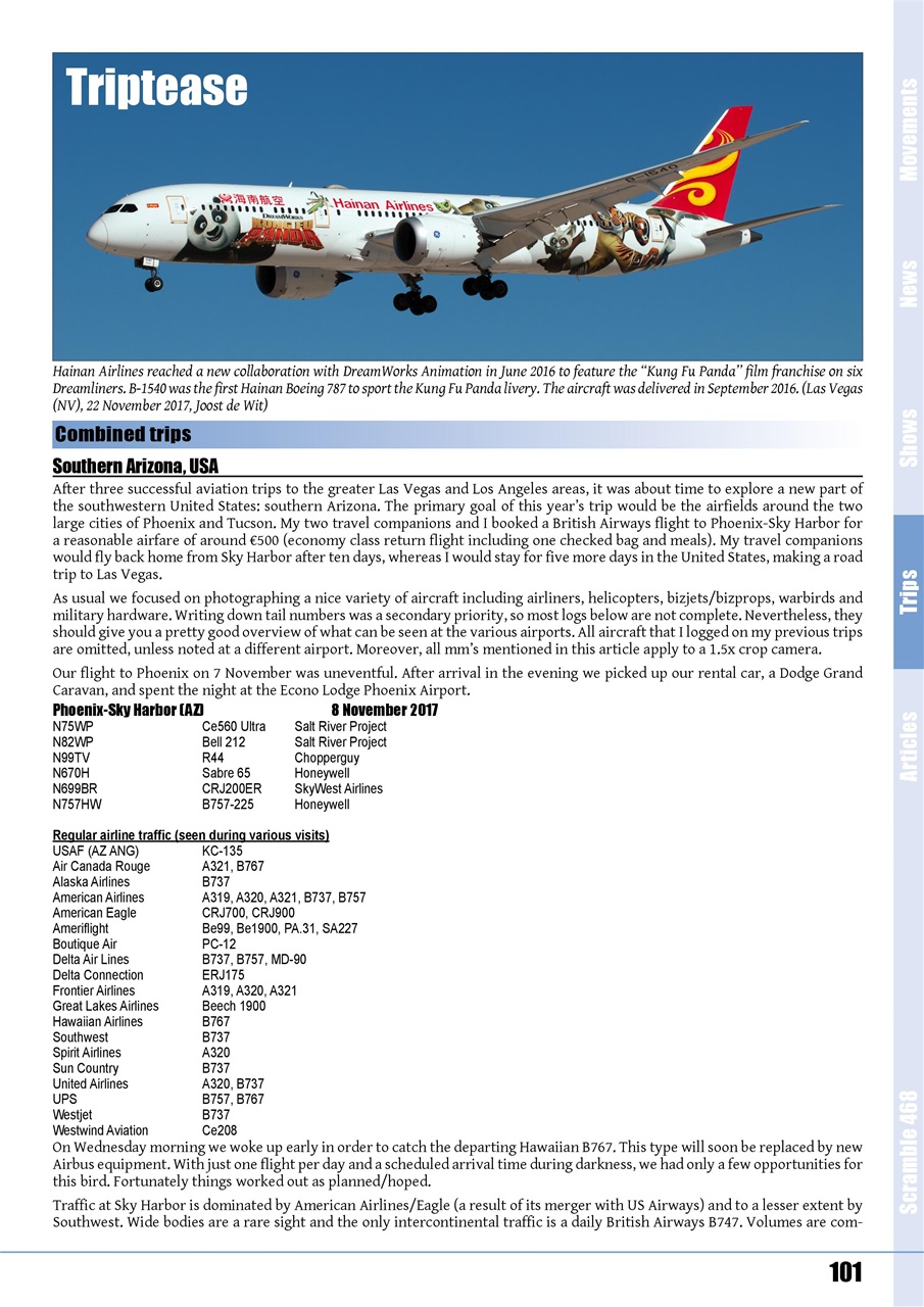 Scramble Magazine - 468 - May 2018 Back Issue