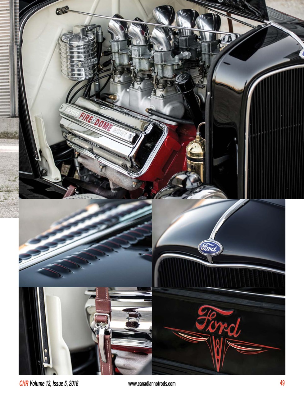 Canadian Hot Rods Magazine - CHR june/july 2018 Back Issue