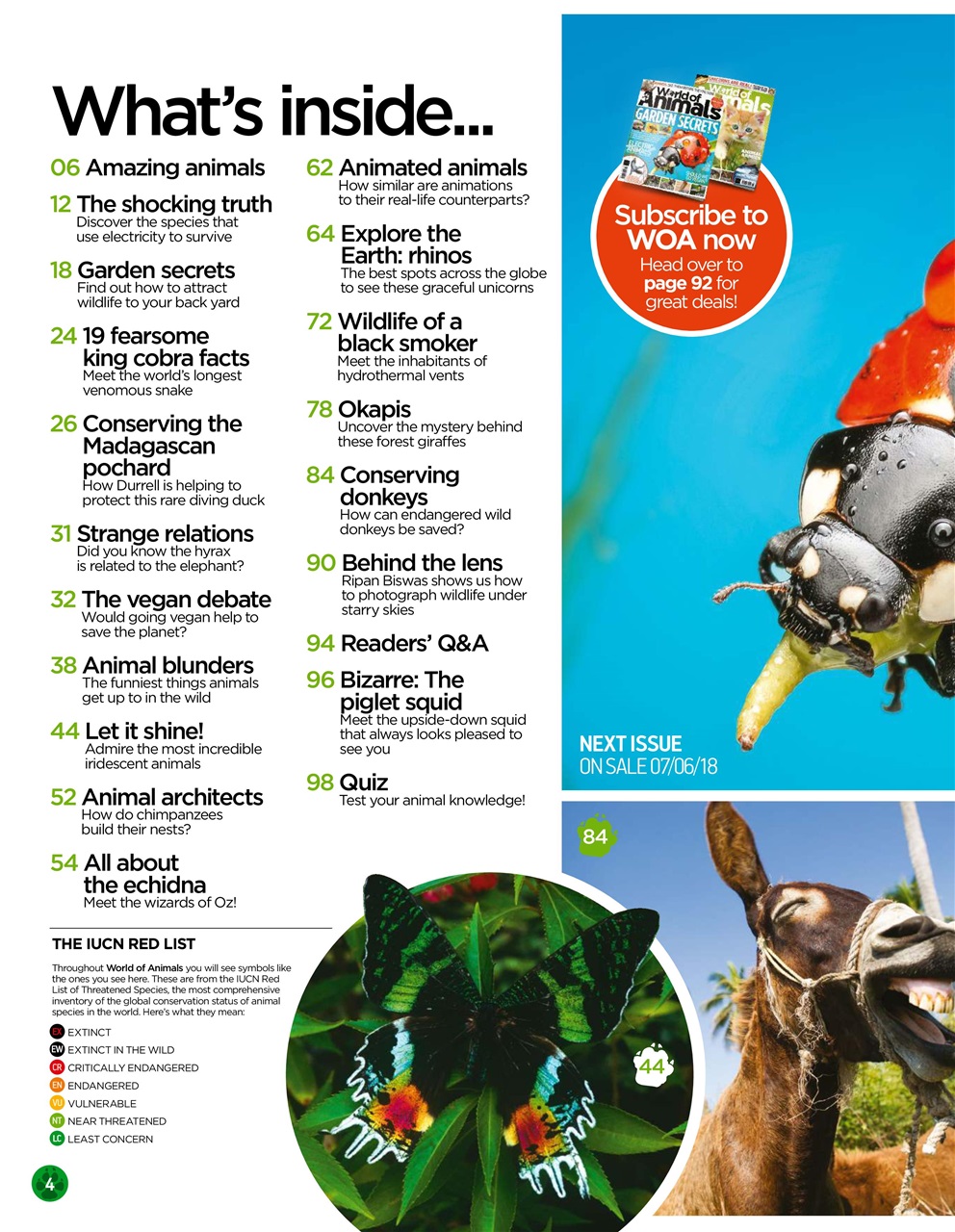 World of Animals Magazine - Issue 59 Back Issue