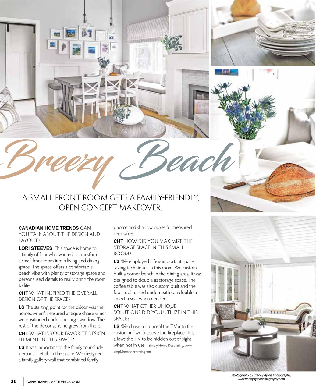 Canadian Home Trends Magazine - Kitchen and Bath 2018 Back Issue