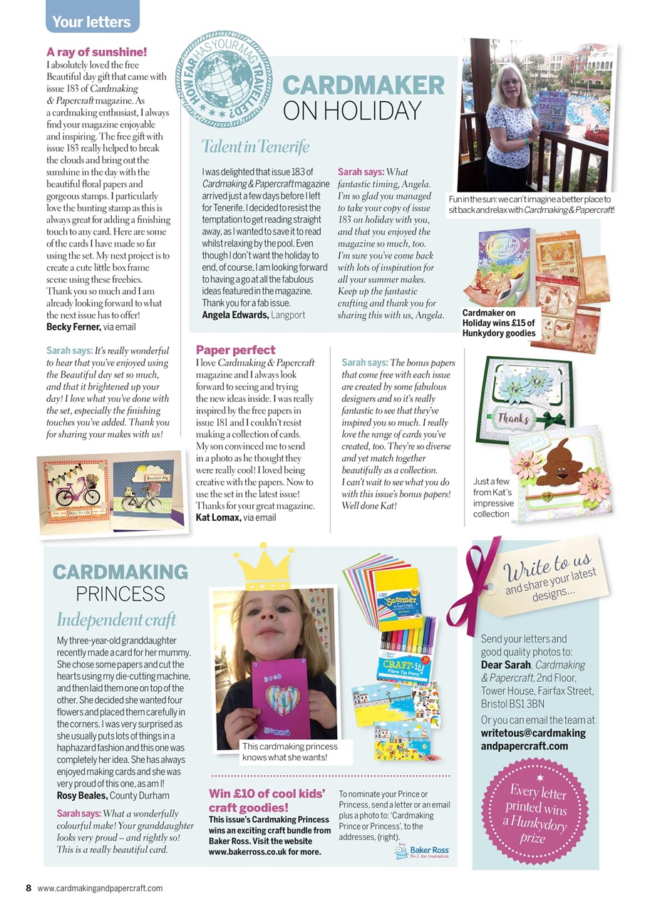 Cardmaking & Papercraft Magazine - July 2018 Back Issue
