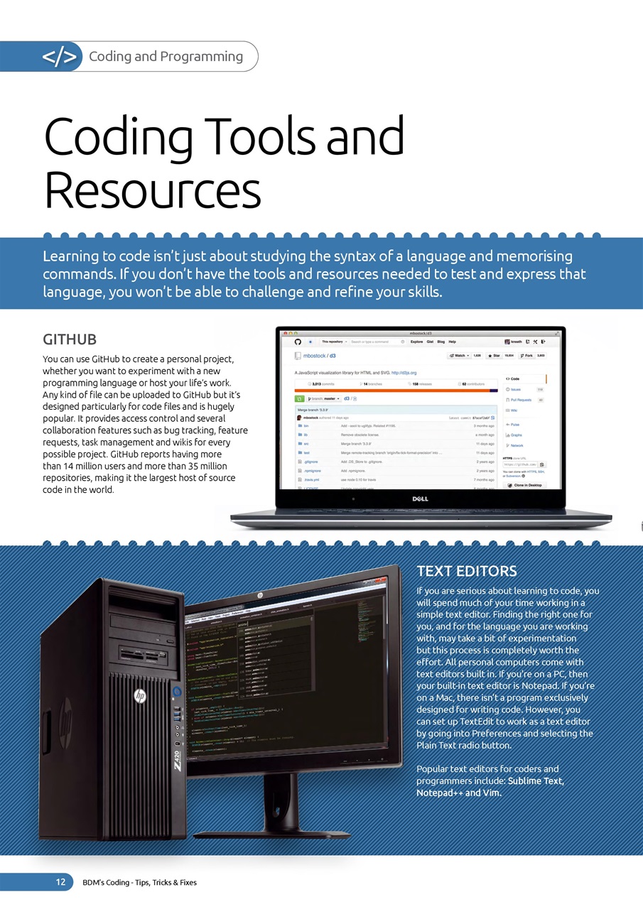 Coding User Magazine - Coding Tips, Tricks and Fixes Back Issue