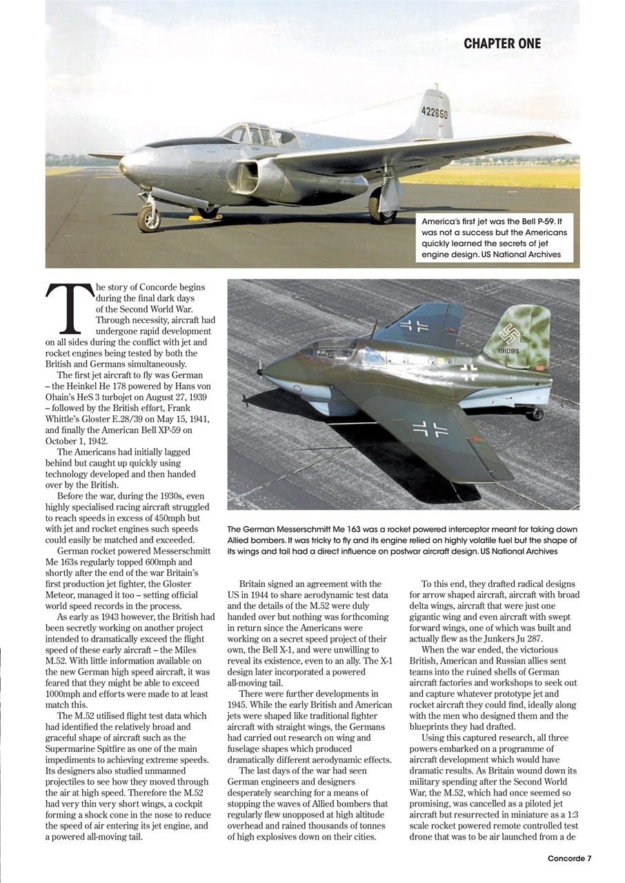 Aviation Classics Magazine - Concorde 50 Years - Supersonic speedbird - The full story Back Issue