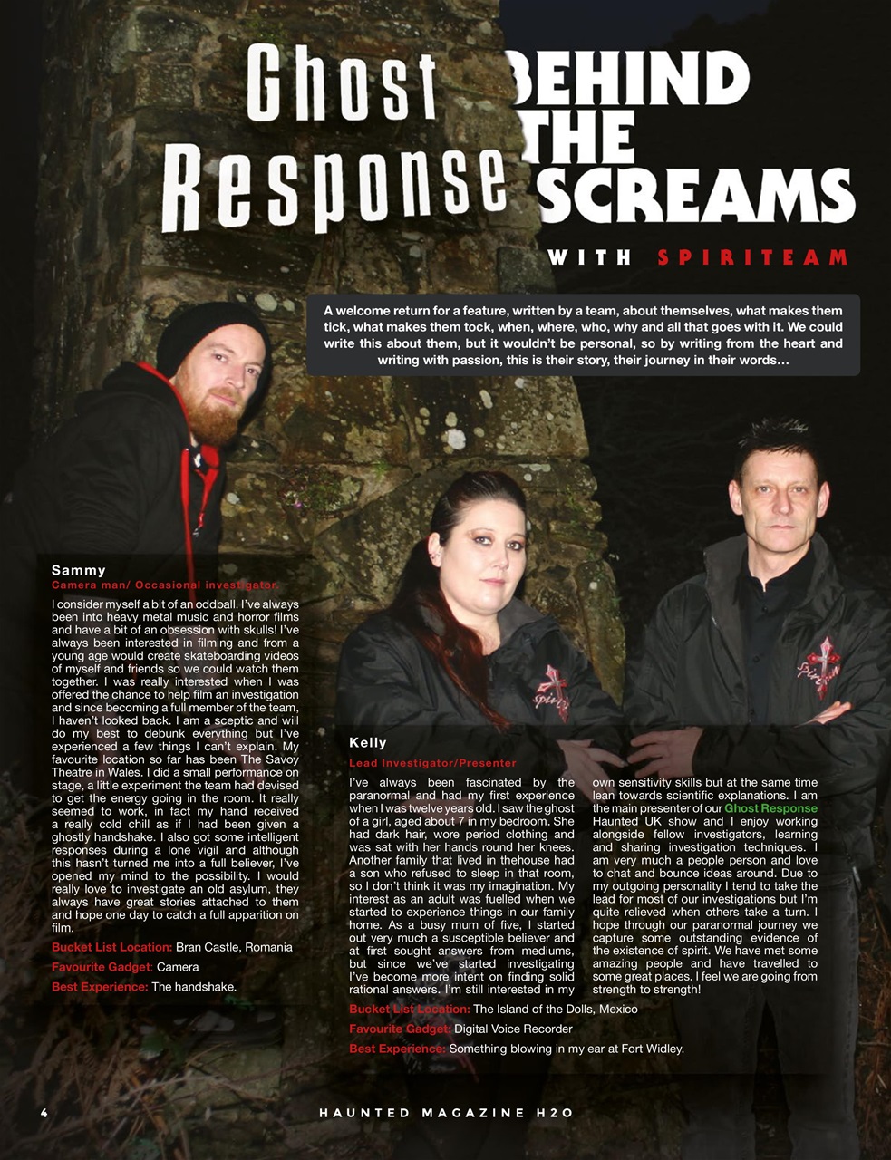 Haunted Magazine - Haunted Magazine Issue 20 - Ghost Stories Back Issue