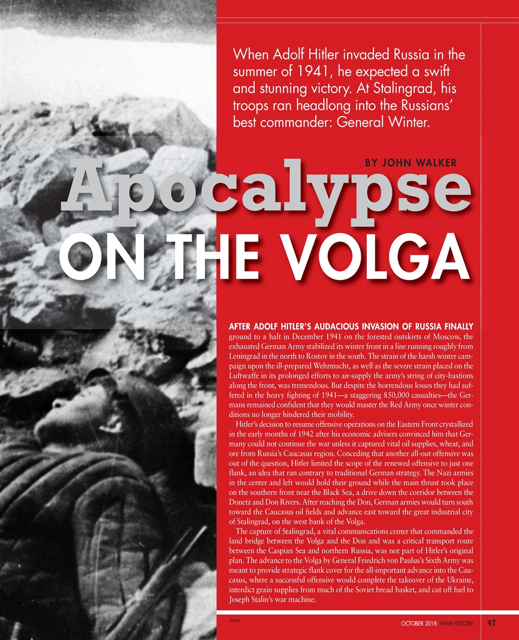 WW2 History Magazine - October 2018 Back Issue