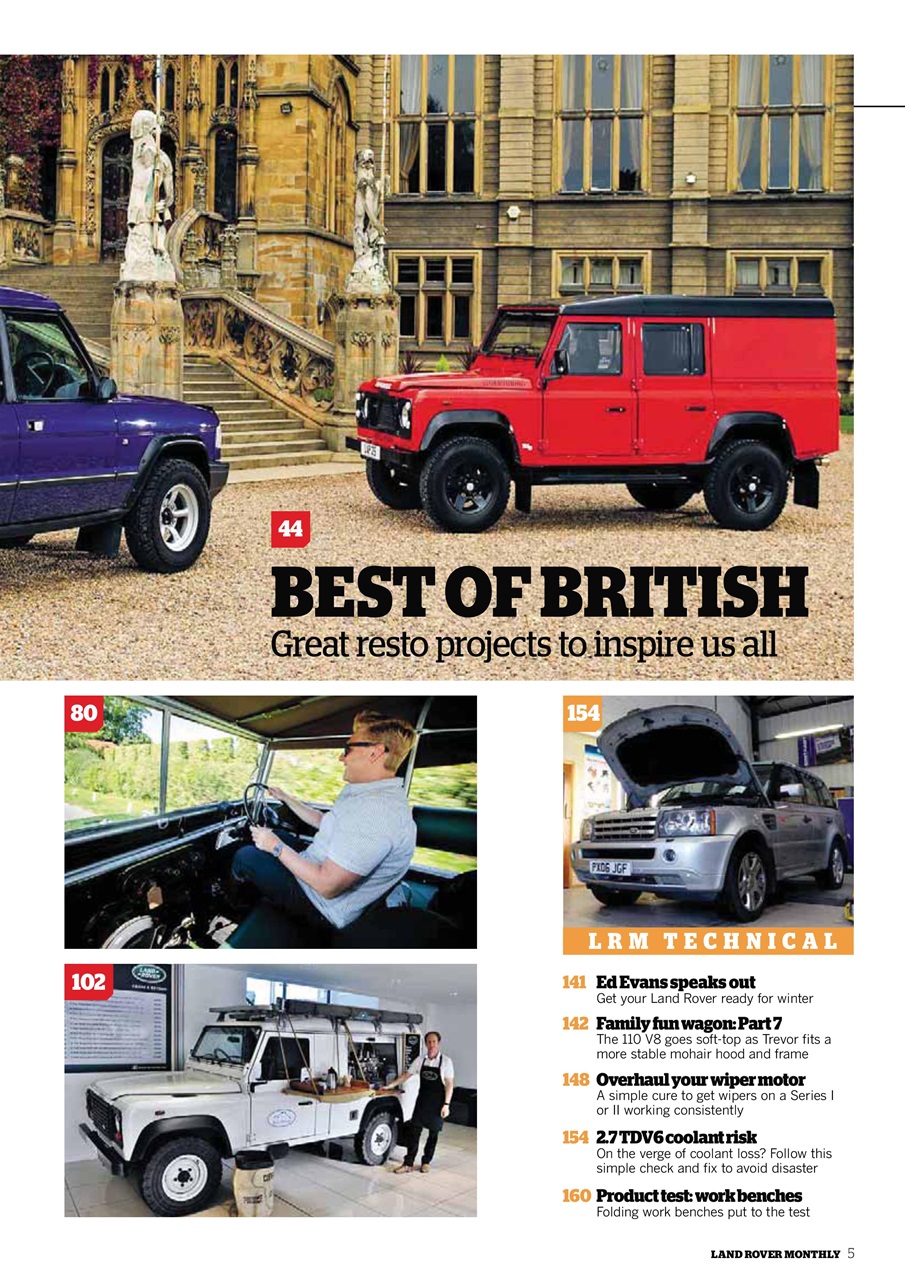 Land Rover Monthly Magazine - December 2018 Back Issue